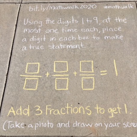 Sidewalk Math Challenge - Math For Love