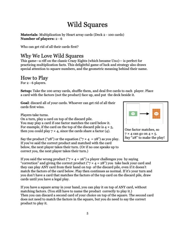 Teach with Multiplication by Heart - Math For Love