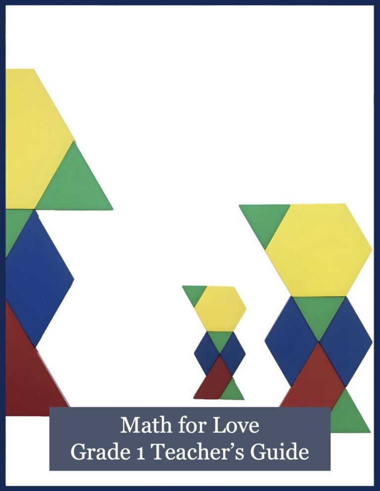Math for Love Supplemental Grade 1 Curriculum (PDF) - Math For Love